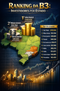 Goianos investiram R$ 7,3 bilhões na Bolsa em 2025 - Empreender em Goiás